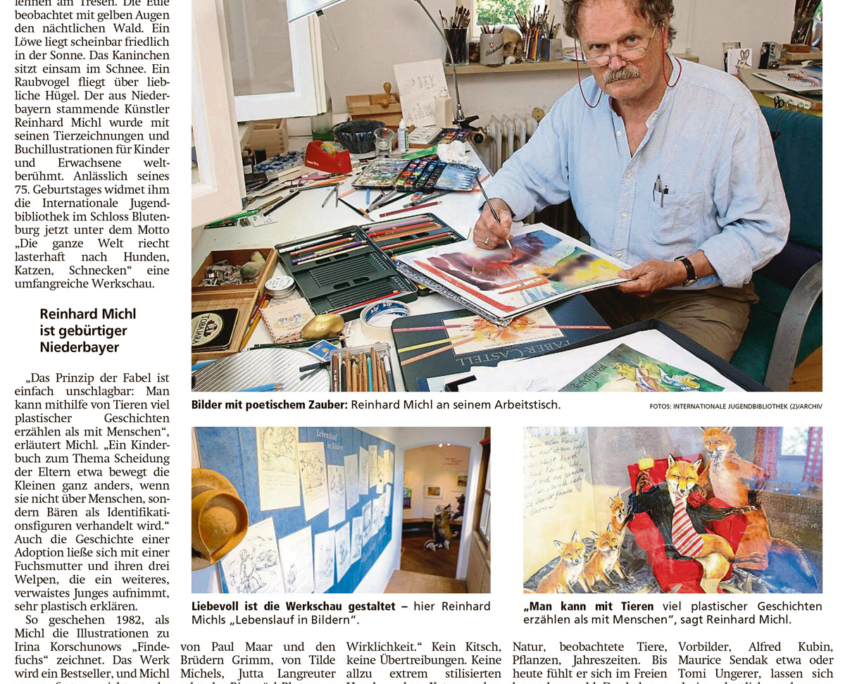 Reinhard Michl – Illustrator, Zeichner, Maler