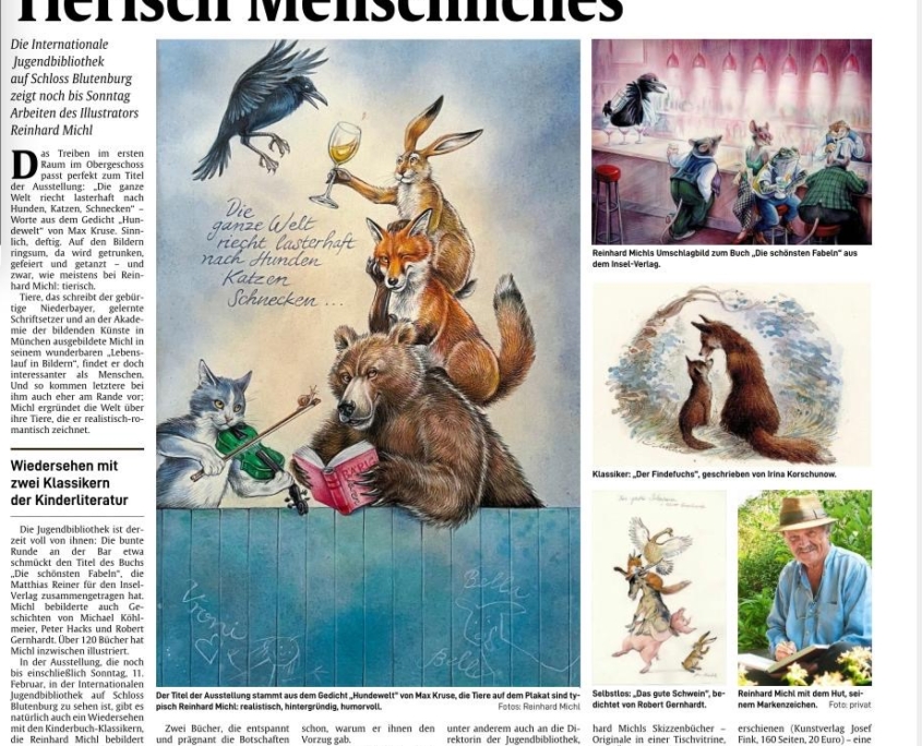 Reinhard Michl – Illustrator, Zeichner, Maler